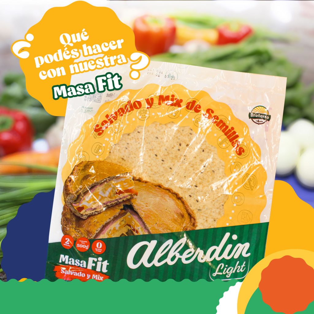 Masa pascualina MIX SEMILLAS – GRANDE – Alberdin